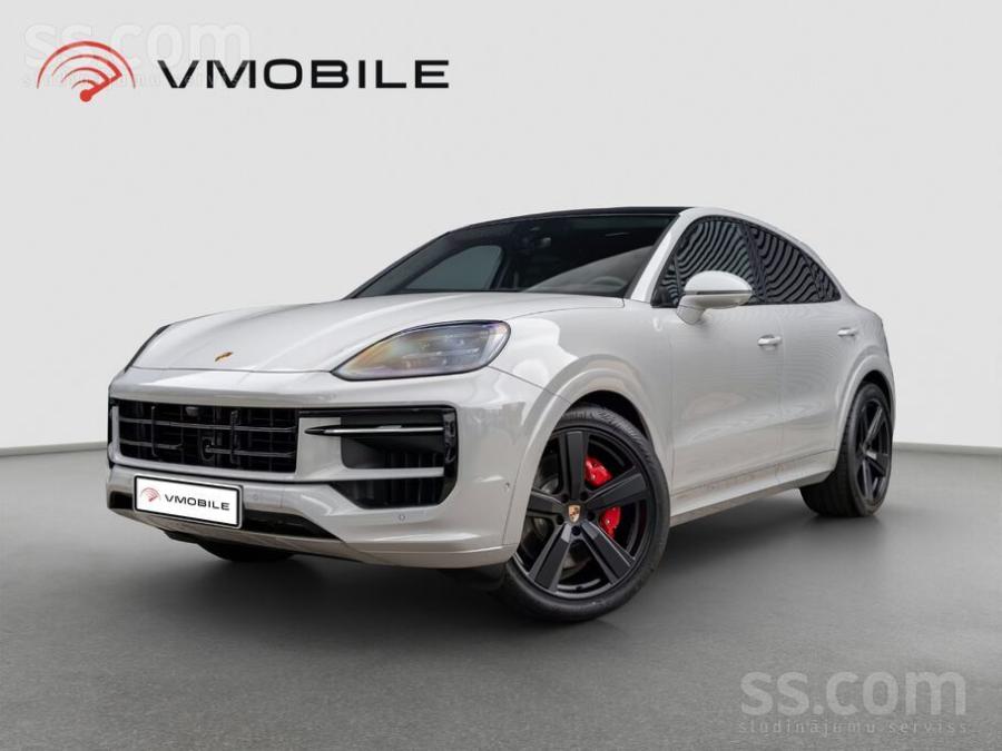 Pelēks Porsche Cayenne 2025 Rīga, ar dzinēja tilpumu 4.00 L un nobraukumu 10 tūkst. km par 141290 €, foto 1 vietnē AUTOMOTO.COM.LV
