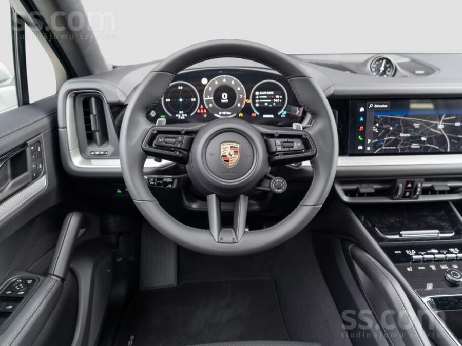 Pelēks Porsche Cayenne 2025 Rīga, ar dzinēja tilpumu 4.00 L un nobraukumu 10 tūkst. km par 141290 €, foto 8 vietnē AUTOMOTO.COM.LV