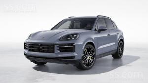 Pelēks Porsche Cayenne 2025 Rīga, ar dzinēja tilpumu 3.00 L un nobraukumu 22 tūkst. km par 96000 €, foto  vietnē AUTOMOTO.COM.LV