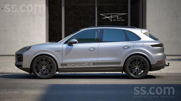 Pelēks Porsche Cayenne 2025 Rīga, ar dzinēja tilpumu 3.00 L un nobraukumu 13 tūkst. km par 95000 €, foto 3 vietnē AUTOMOTO.COM.LV