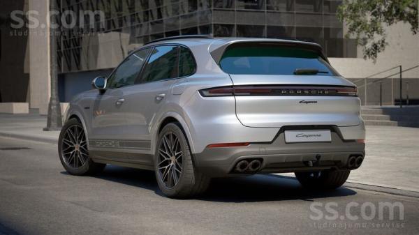 Pelēks Porsche Cayenne 2025 Rīga, ar dzinēja tilpumu 3.00 L un nobraukumu 13 tūkst. km par 95000 €, foto 4 vietnē AUTOMOTO.COM.LV