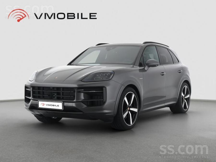 Pelēks Porsche Cayenne 2025 Rīga, ar dzinēja tilpumu 3.00 L un nobraukumu 33 tūkst. km par 120900 €, foto 1 vietnē AUTOMOTO.COM.LV