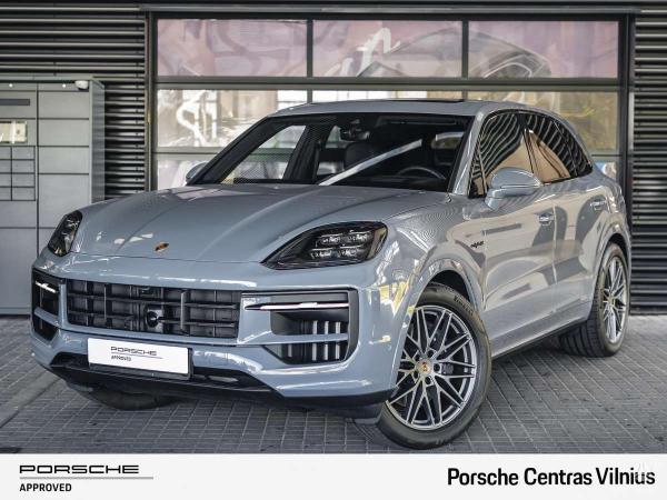 Grey Porsche Cayenne 2026 in Vilnius, with an engine capacity of 3.00 L and mileage of 3 thousand km for 128550 €, photo 1 on AUTOMOTO.COM.LV