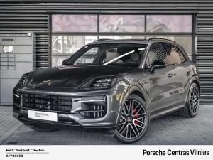 Pelēks Porsche Cayenne 2026 Viļņa, ar dzinēja tilpumu 3.00 L un nobraukumu 3 tūkst. km par 136323 €, foto  vietnē AUTOMOTO.COM.LV