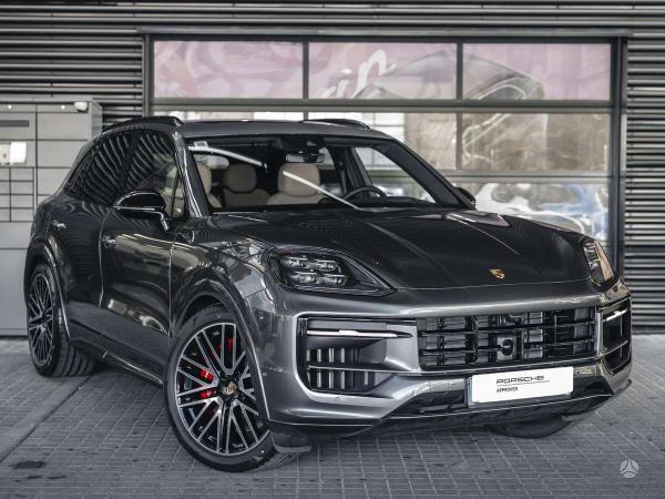 Grey Porsche Cayenne 2026 in Vilnius, with an engine capacity of 3.00 L and mileage of 3 thousand km for 136323 €, photo 8 on AUTOMOTO.COM.LV