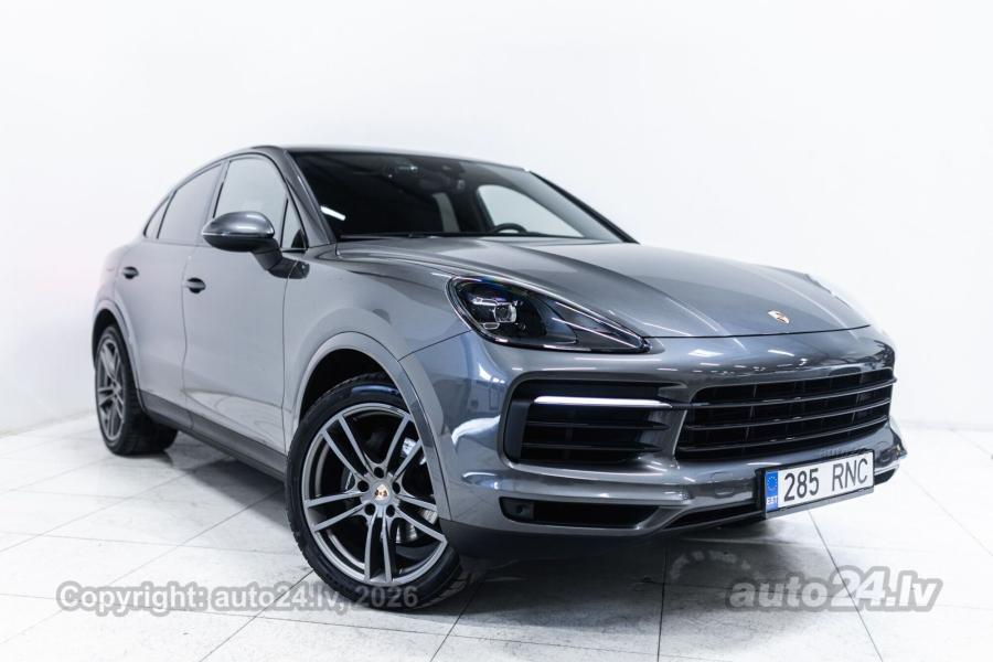Grey Porsche Cayenne 2021 in Tallinn, with an engine capacity of 3.00 L and mileage of 74 thousand km for 75900 €, photo 1 on AUTOMOTO.COM.LV