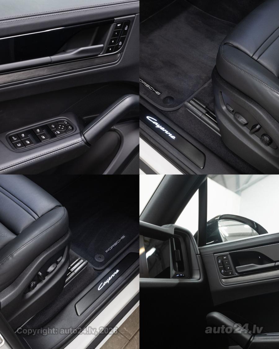 Grey Porsche Cayenne 2026 in Tartu, with an engine capacity of 3.00 L and mileage of 6 thousand km for 145003 €, photo 17 on AUTOMOTO.COM.LV