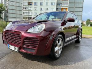Red Porsche Cayenne 2004 in Riga, with an engine capacity of 3.20 L and mileage of 0 thousand km for 3995 €, photo 4 on AUTOMOTO.COM.LV