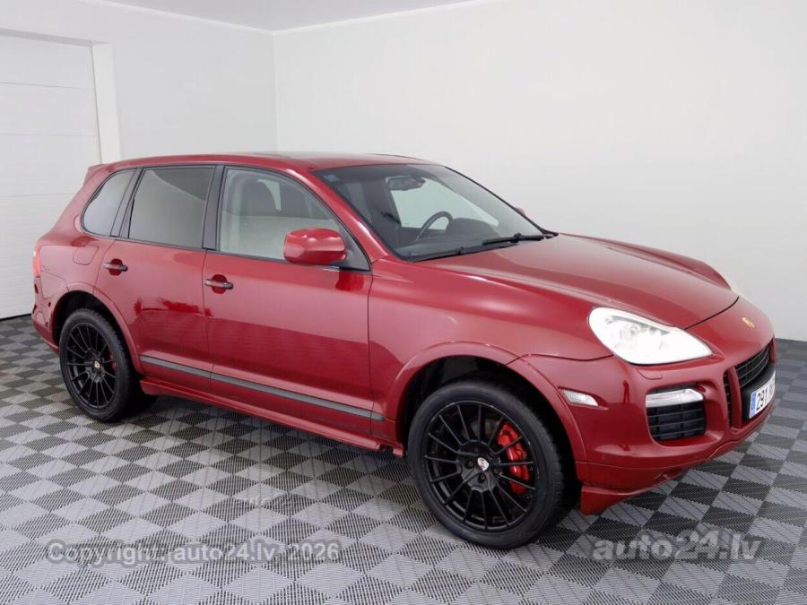 Red Porsche Cayenne 2008 in Tallinn, with an engine capacity of 4.80 L and mileage of 312 thousand km for 4999 €, photo 1 on AUTOMOTO.COM.LV