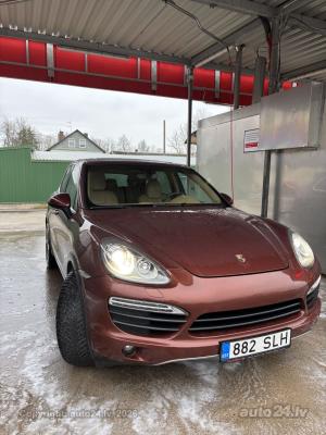 Red Porsche Cayenne 2010 in Tartu, with an engine capacity of 4.80 L and mileage of 240 thousand km for 15900 €, photo 2 on AUTOMOTO.COM.LV