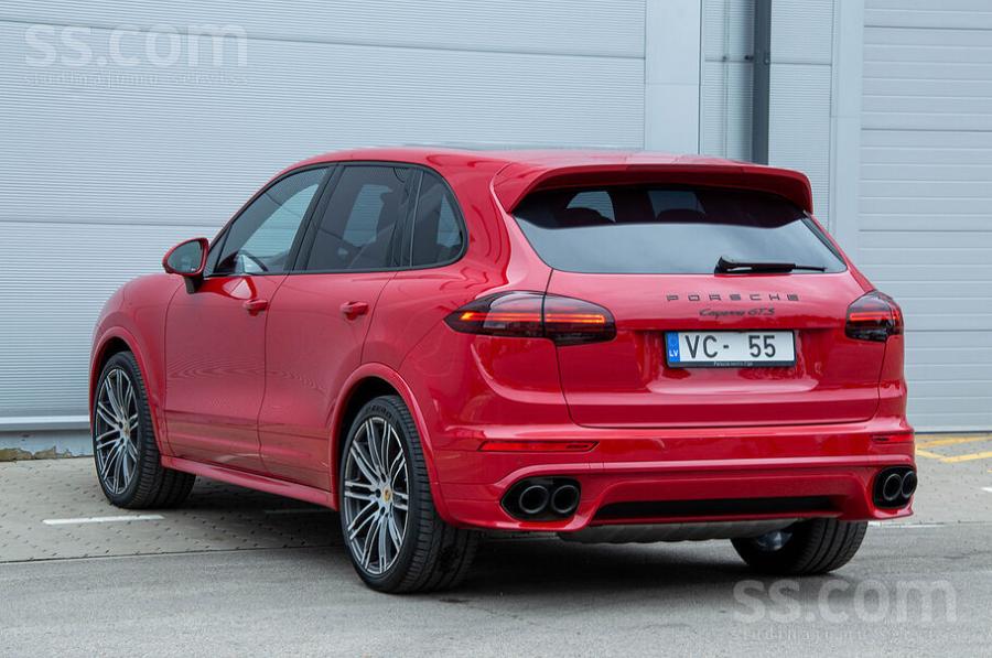 Sarkans Porsche Cayenne 2016 Rīga, ar dzinēja tilpumu 3.60 L un nobraukumu 126 tūkst. km par 39900 €, foto 13 vietnē AUTOMOTO.COM.LV