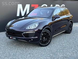 Violet Porsche Cayenne 2011 in Riga, with an engine capacity of 4.80 L and mileage of 289 thousand km for 14990 €, photo  on AUTOMOTO.COM.LV
