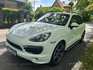 White Porsche Cayenne 2012 in Tartu, with an engine capacity of 4.80 L and mileage of 208 thousand km for 20500 €, photo  on AUTOMOTO.COM.LV
