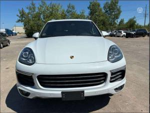 Balts Porsche Cayenne 2016 Klaipėda, ar dzinēja tilpumu 3.60 L un nobraukumu 166 tūkst. km par 13800 €, foto  vietnē AUTOMOTO.COM.LV