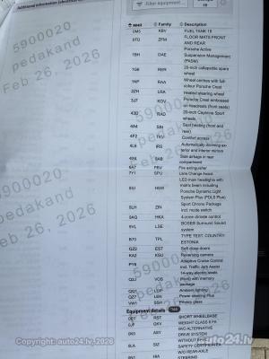 Белый Порше Каен 2018 в Таллин, объемом двигателя 3.00 л и пробегом 186 тыс. км за 37900 €, фото 19 на AUTOMOTO.COM.LV