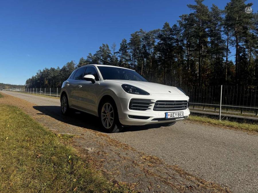Белый Порше Каен 2019 в Вильнюс, объемом двигателя 3.00 л и пробегом 167 тыс. км за 40900 €, фото 13 на AUTOMOTO.COM.LV