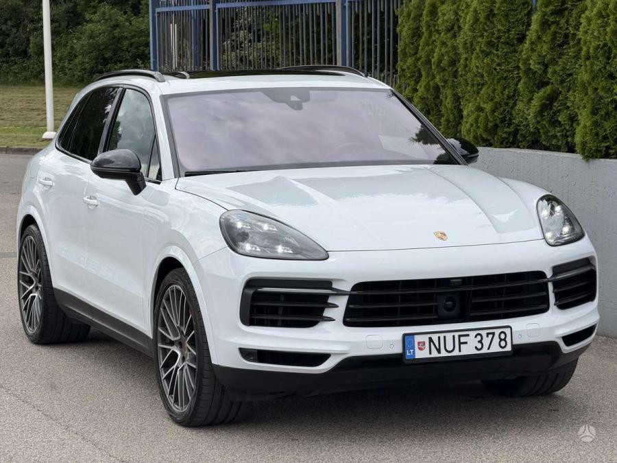 Balts Porsche Cayenne 2019 Viļņa, ar dzinēja tilpumu 3.00 L un nobraukumu 108 tūkst. km par 45000 €, foto 9 vietnē AUTOMOTO.COM.LV