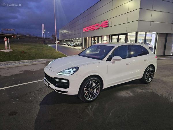 Balts Porsche Cayenne 2019 Klaipėda, ar dzinēja tilpumu 4.00 L un nobraukumu 90 tūkst. km par 47750 €, foto 1 vietnē AUTOMOTO.COM.LV