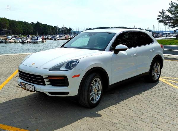 Balts Porsche Cayenne 2019 Kauņa, ar dzinēja tilpumu 3.00 L un nobraukumu 143 tūkst. km par 34650 €, foto 4 vietnē AUTOMOTO.COM.LV