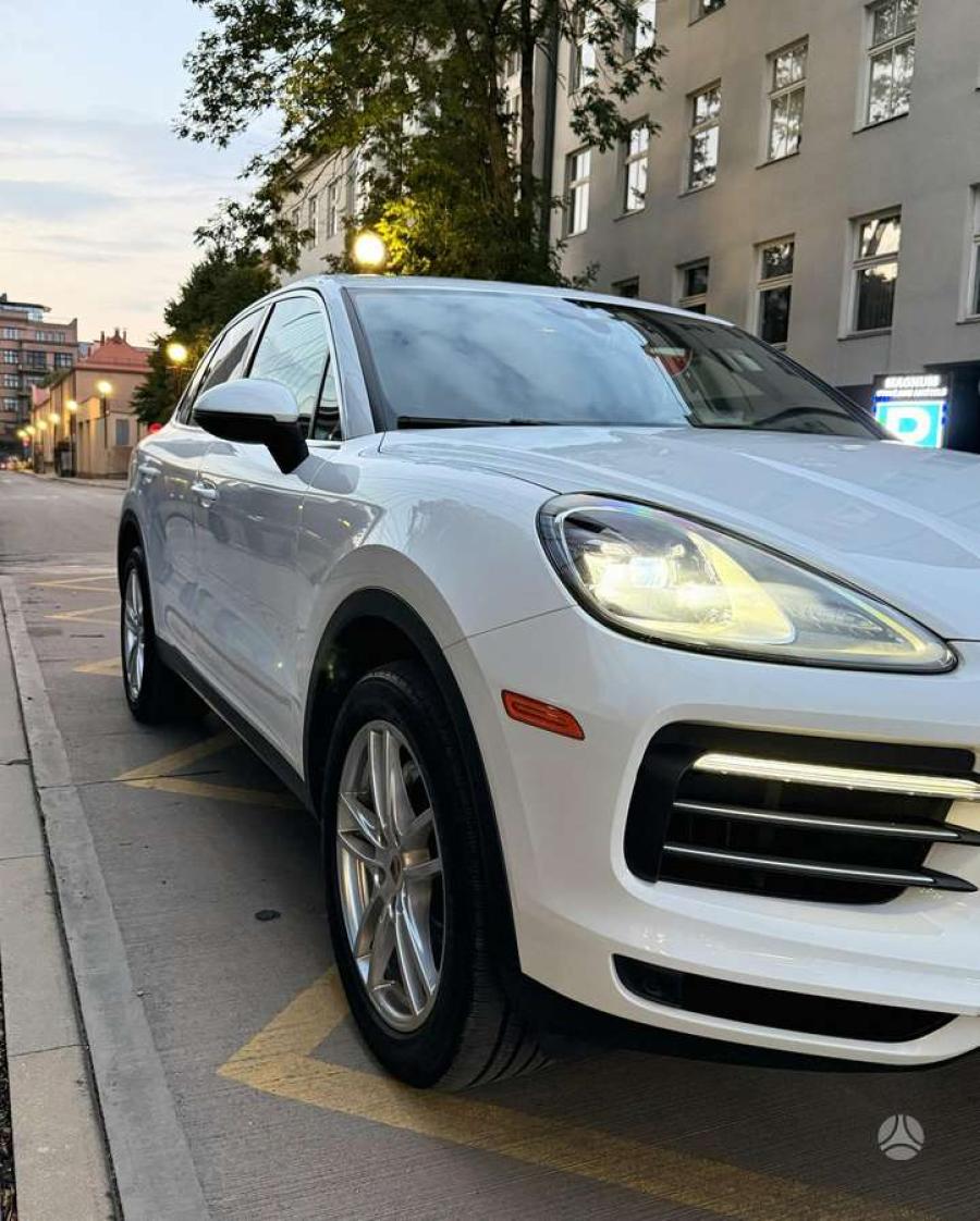 Balts Porsche Cayenne 2019 Kauņa, ar dzinēja tilpumu 3.00 L un nobraukumu 143 tūkst. km par 34650 €, foto 9 vietnē AUTOMOTO.COM.LV
