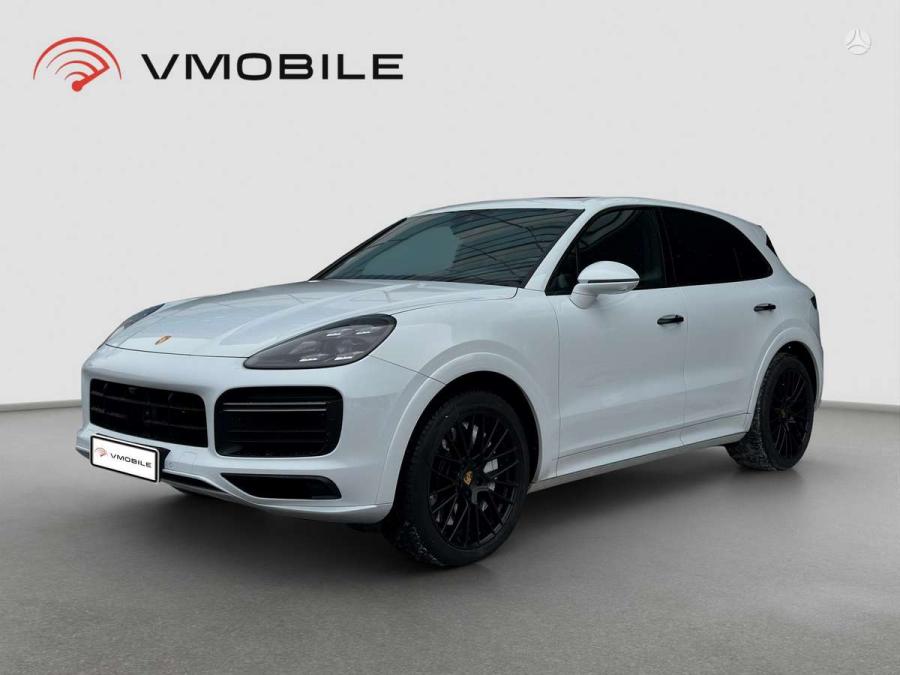 White Porsche Cayenne 2020 in Riga, with an engine capacity of 4.00 L and mileage of 94 thousand km for 74900 €, photo 1 on AUTOMOTO.COM.LV