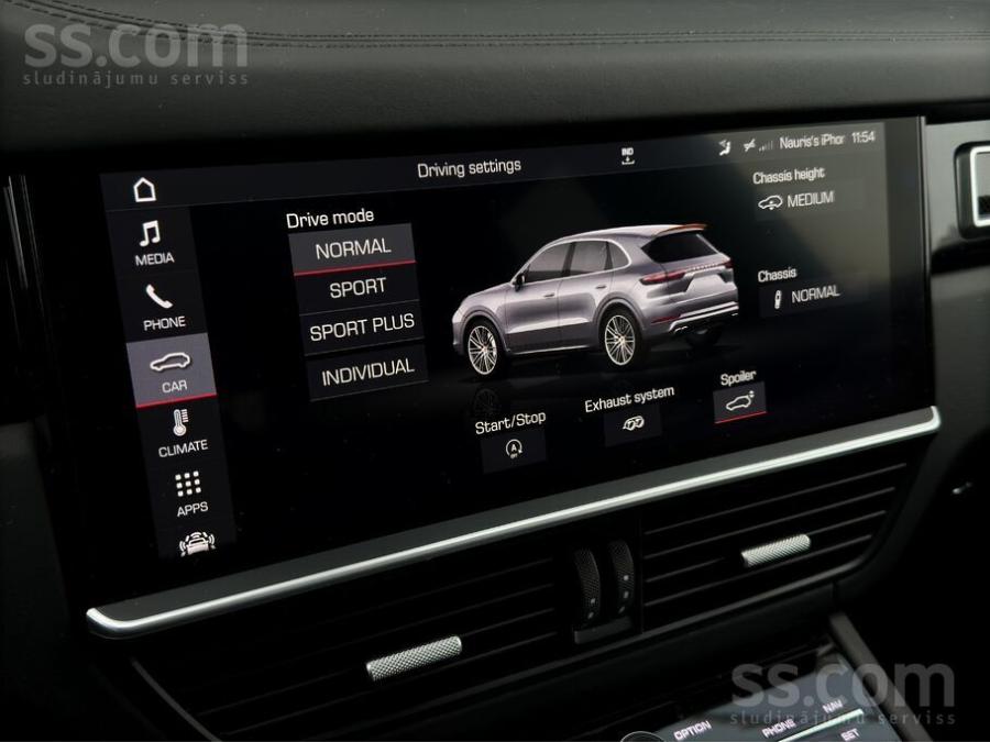 Balts Porsche Cayenne 2020 Rīga, ar dzinēja tilpumu 4.00 L un nobraukumu 98 tūkst. km par 67900 €, foto 12 vietnē AUTOMOTO.COM.LV