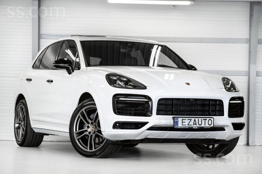 Balts Porsche Cayenne 2021 Tukums, ar dzinēja tilpumu 3.00 L un nobraukumu 53 tūkst. km par 58000 €, foto 3 vietnē AUTOMOTO.COM.LV