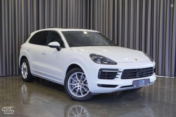 Balts Porsche Cayenne 2022 Marijampole, ar dzinēja tilpumu 3.00 L un nobraukumu 32 tūkst. km par 63450 €, foto 1 vietnē AUTOMOTO.COM.LV