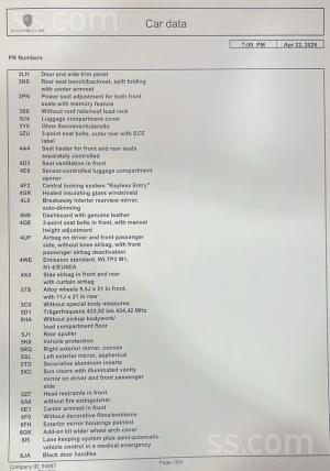 Balts Porsche Cayenne 2023 Rīga, ar dzinēja tilpumu 4.00 L un nobraukumu 40 tūkst. km par 92320 €, foto 16 vietnē AUTOMOTO.COM.LV