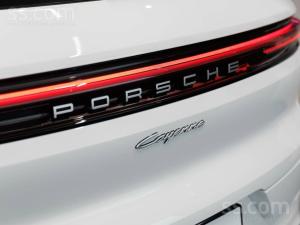 White Porsche Cayenne 2024 in Riga, with an engine capacity of 3.00 L and mileage of 95 thousand km for 85900 €, photo 11 on AUTOMOTO.COM.LV