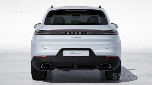 White Porsche Cayenne 2025 in Riga, with an engine capacity of 3.00 L and mileage of 13 thousand km for 98000 €, photo 7 on AUTOMOTO.COM.LV