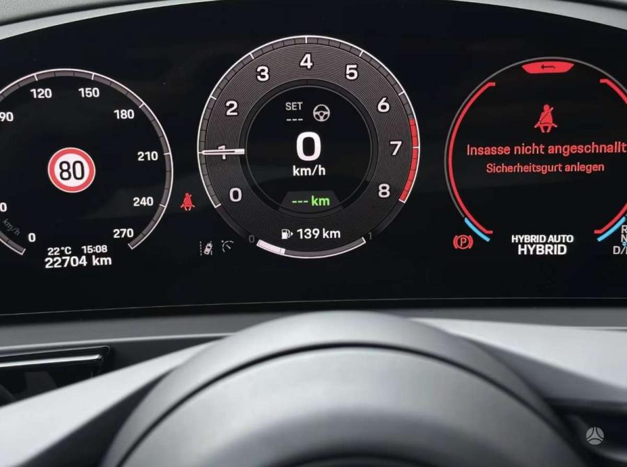 Balts Porsche Cayenne 2025 Viļņa, ar dzinēja tilpumu 3.00 L un nobraukumu 23 tūkst. km par 107000 €, foto 10 vietnē AUTOMOTO.COM.LV