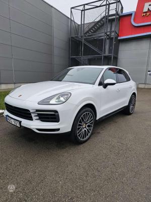 Balts Porsche Cayenne 2019 Mažeikiai, ar dzinēja tilpumu 3.00 L un nobraukumu 123 tūkst. km par 40500 €, foto 4 vietnē AUTOMOTO.COM.LV