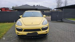 Dzeltens Porsche Cayenne 2011 Viļņa, ar dzinēja tilpumu 4.81 L un nobraukumu 274 tūkst. km par 15000 €, foto 4 vietnē AUTOMOTO.COM.LV