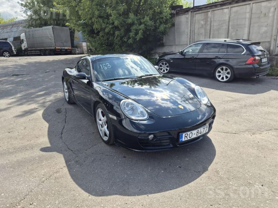 Melns Porsche Cayman 2007 Rīga, ar dzinēja tilpumu 3.40 L un nobraukumu 157 tūkst. km par 19990 €, foto 3 vietnē AUTOMOTO.COM.LV