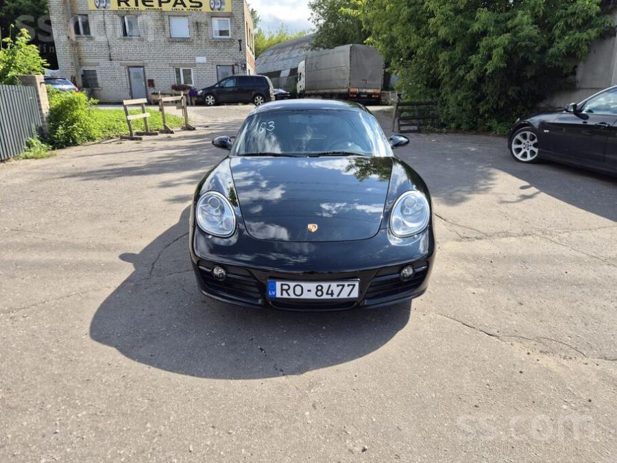 Melns Porsche Cayman 2007 Rīga, ar dzinēja tilpumu 3.40 L un nobraukumu 157 tūkst. km par 19990 €, foto 4 vietnē AUTOMOTO.COM.LV