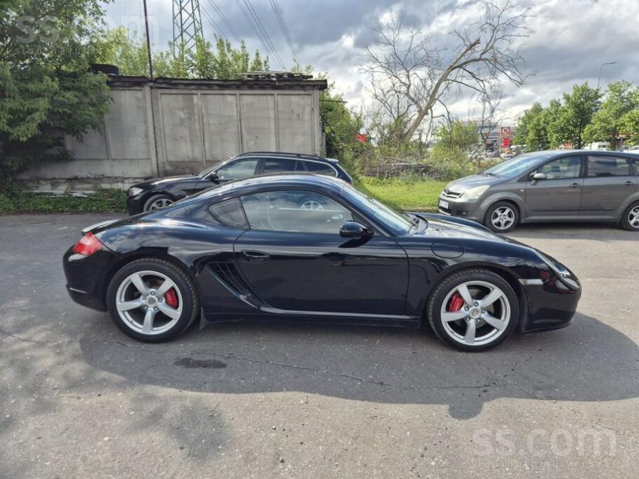 Melns Porsche Cayman 2007 Rīga, ar dzinēja tilpumu 3.40 L un nobraukumu 157 tūkst. km par 19990 €, foto 6 vietnē AUTOMOTO.COM.LV