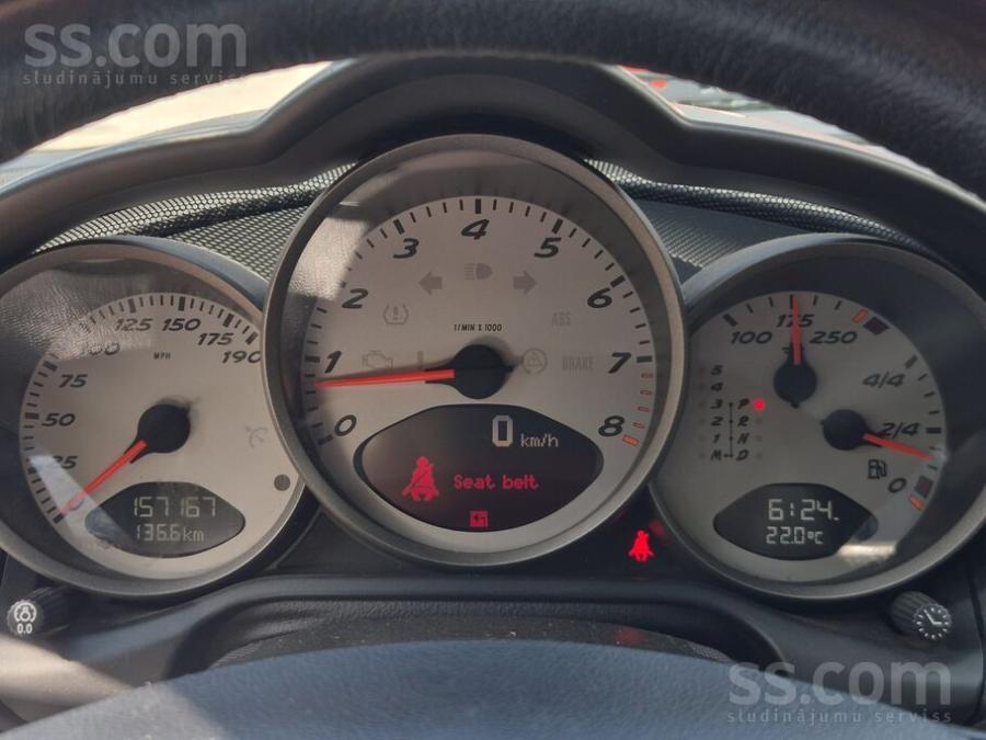 Melns Porsche Cayman 2007 Rīga, ar dzinēja tilpumu 3.40 L un nobraukumu 157 tūkst. km par 19990 €, foto 16 vietnē AUTOMOTO.COM.LV