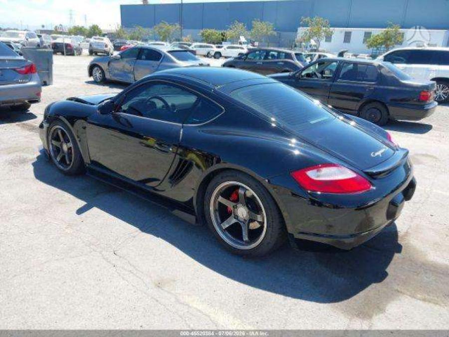 Black Porsche Cayman 2007 in Klaipeda, with an engine capacity of 3.39 L and mileage of 101 thousand km for 11000 €, photo 4 on AUTOMOTO.COM.LV