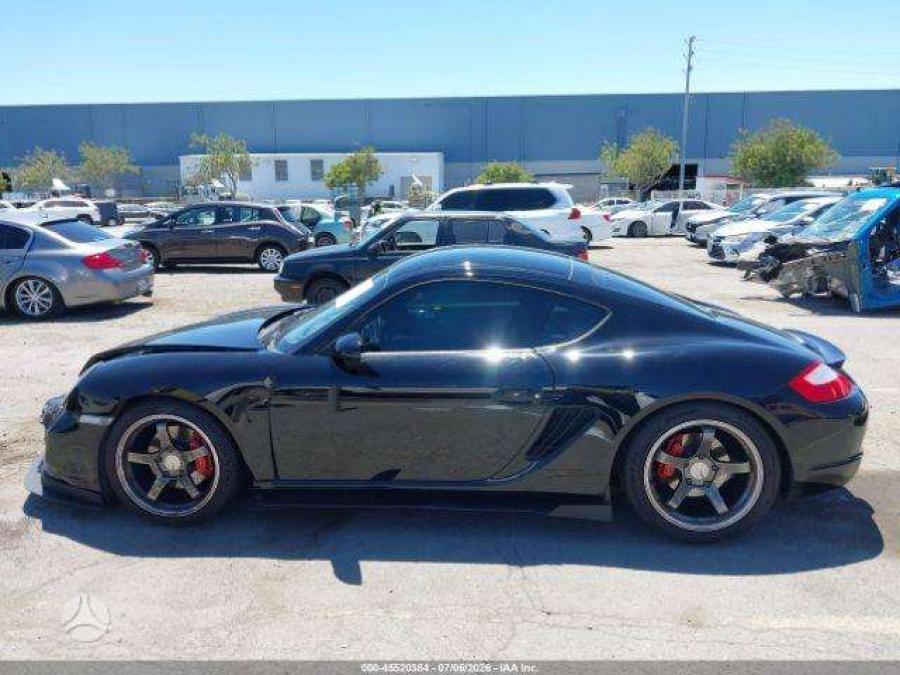Black Porsche Cayman 2007 in Klaipeda, with an engine capacity of 3.39 L and mileage of 101 thousand km for 11000 €, photo 15 on AUTOMOTO.COM.LV