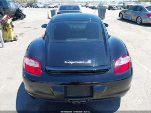 Black Porsche Cayman 2007 in Klaipeda, with an engine capacity of 3.39 L and mileage of 101 thousand km for 11000 €, photo 17 on AUTOMOTO.COM.LV