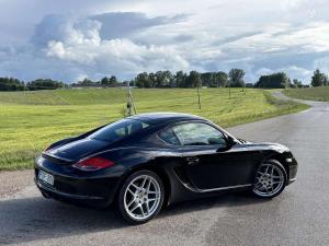 Black Porsche Cayman 2009 in Vilnius, with an engine capacity of 2.89 L and mileage of 64 thousand km for 29500 €, photo 5 on AUTOMOTO.COM.LV
