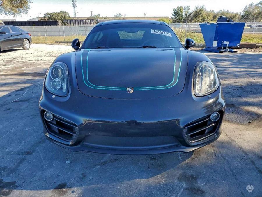 Black Porsche Cayman 2014 in Vilnius, with an engine capacity of 2.71 L and mileage of 170 thousand km for 16200 €, photo 2 on AUTOMOTO.COM.LV
