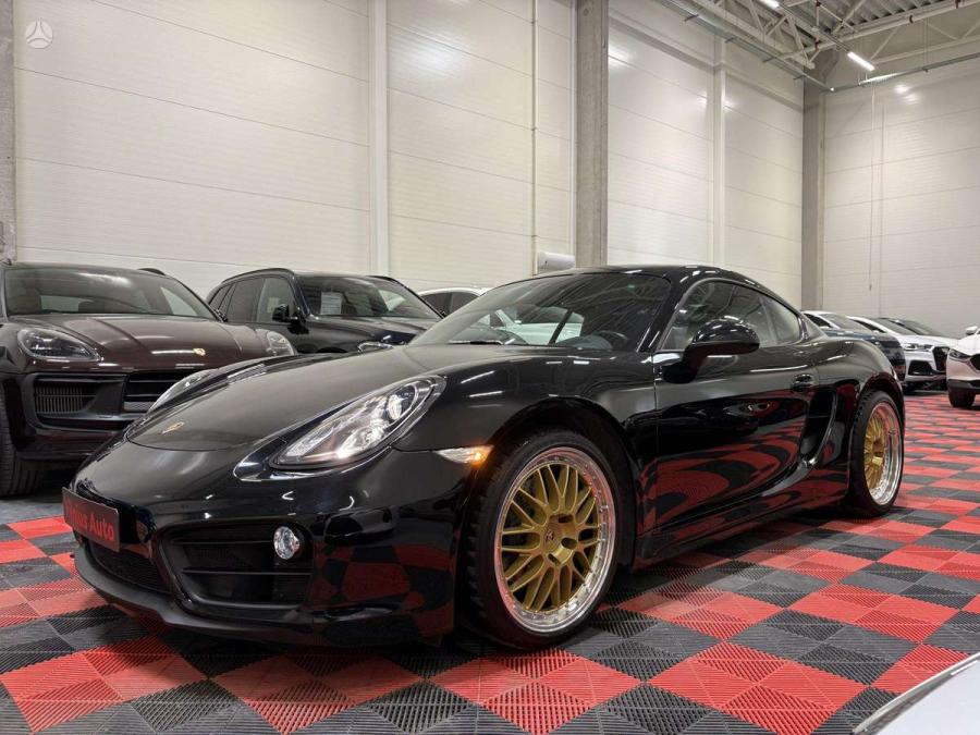 Black Porsche Cayman 2014 in Vilnius, with an engine capacity of 2.71 L and mileage of 148 thousand km for 32550 €, photo 1 on AUTOMOTO.COM.LV