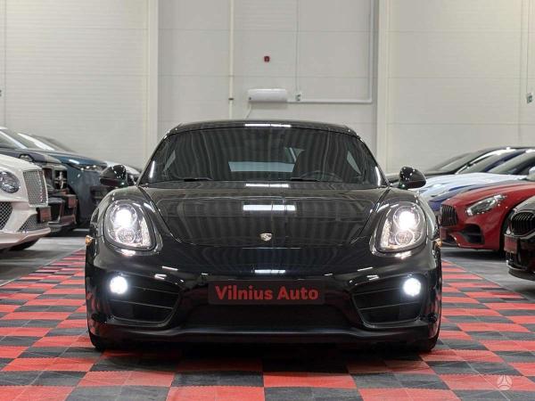 Melns Porsche Cayman 2014 Viļņa, ar dzinēja tilpumu 2.71 L un nobraukumu 148 tūkst. km par 32550 €, foto 2 vietnē AUTOMOTO.COM.LV