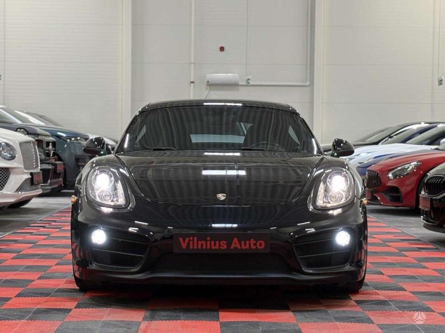 Black Porsche Cayman 2014 in Vilnius, with an engine capacity of 2.71 L and mileage of 148 thousand km for 32550 €, photo 3 on AUTOMOTO.COM.LV