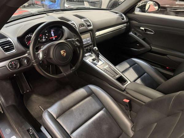 Melns Porsche Cayman 2014 Viļņa, ar dzinēja tilpumu 2.71 L un nobraukumu 148 tūkst. km par 32550 €, foto 10 vietnē AUTOMOTO.COM.LV