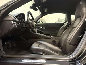 Black Porsche Cayman 2014 in Vilnius, with an engine capacity of 2.71 L and mileage of 148 thousand km for 32550 €, photo 14 on AUTOMOTO.COM.LV