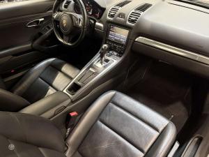 Black Porsche Cayman 2014 in Vilnius, with an engine capacity of 2.71 L and mileage of 148 thousand km for 32550 €, photo 16 on AUTOMOTO.COM.LV