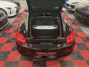 Black Porsche Cayman 2014 in Vilnius, with an engine capacity of 2.71 L and mileage of 148 thousand km for 32550 €, photo 23 on AUTOMOTO.COM.LV